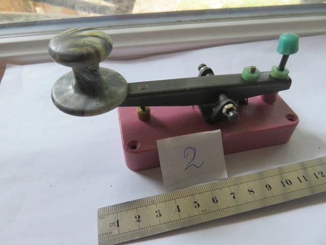 VINTAGE SOVIET RUSSIA Morse military telegraph key Original. USSR $25. ... VINTAGE SOVIET RUSSIA Morse military telegraph key Original. USSR $25. ...