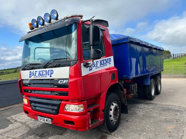 DAF CF 75 6x4 tipper choice of 2 daf engine £12,495.00 - PicClick UK