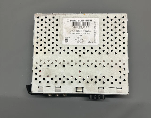 MERCEDES BENZ W221 S-Class, W463 G-Class Control Unit TV Receiver ...