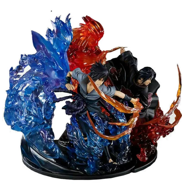 ANIME NARUTO UCHIHA Itachi Uchiha Sasuke Manga PVC Figur Collectible ...