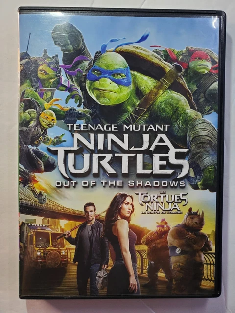TEENAGE MUTANT NINJA Turtles Out of the Shadows DVD 2016 Paramount ...