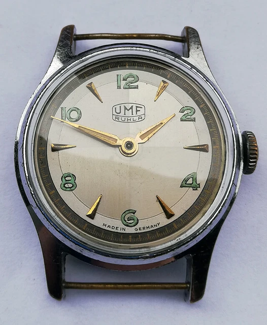 UMF RUHLA CHRONOS - rare vintage GDR - GDR wristwatch - vintage watch no.27 £21.79 - PicClick UK
