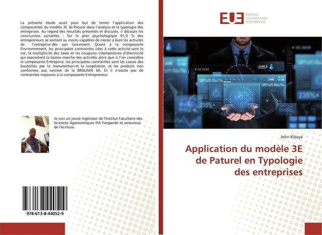 APPLICATION DU MODÈLE 3E de Paturel en Typologie des entreprises | John ...