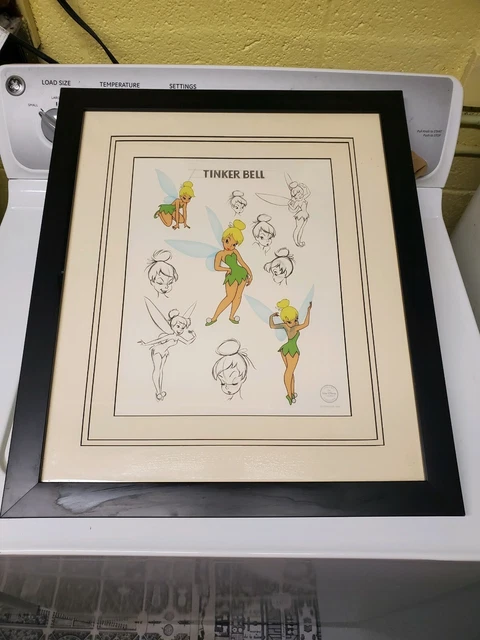 VINTAGE 1999 DISNEY Tinker Bell Sericel PIXIE POSES Limited 3500 ...