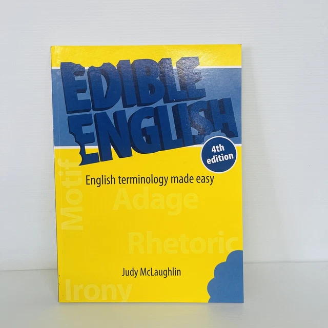 EDIBLE ENGLISH: ENGLISH Terminology Made Easy, Judy McLaughlin ...