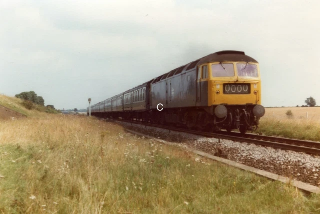 BRITISH RAILWAY B.R Photograph Class 47 - 47264 At Worthing Flyover 26 ...