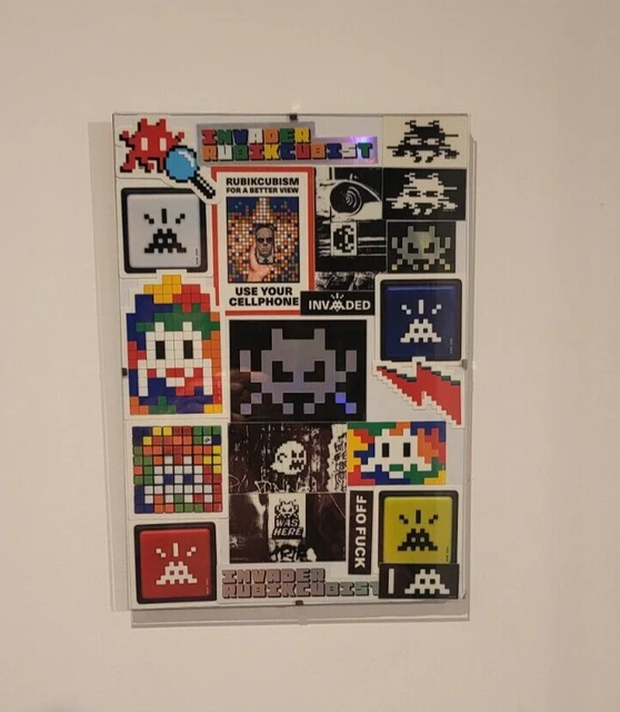 INVADER STICKERS COMPLETE Collection - Limited Edition - Mima Brussels ...