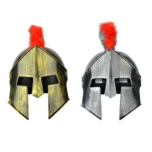 MEDIEVAL HELMET FUNNY Party Costume Hat Role Play Knight Fancy Dress ...