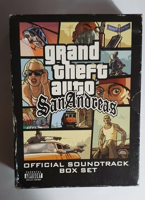 GRAND THEFT AUTO San Andreas Official Soundtrack Box Set - CD (2004 ...