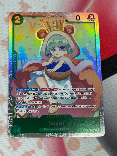 SUGAR OP04-024 SR Kingdoms of Intrigue One Piece Card Game NM English $8.99 - PicClick CA