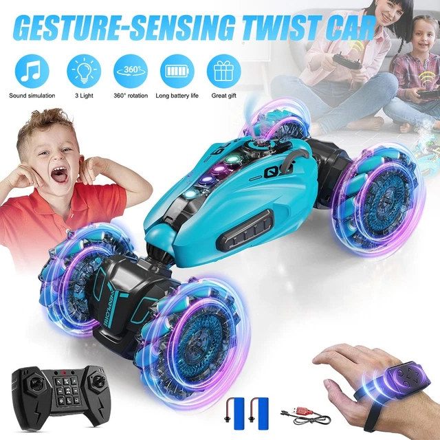 4WD HAND GESTURE Sensing 360° Rc Stunt Car Off-Road Remote Control ...