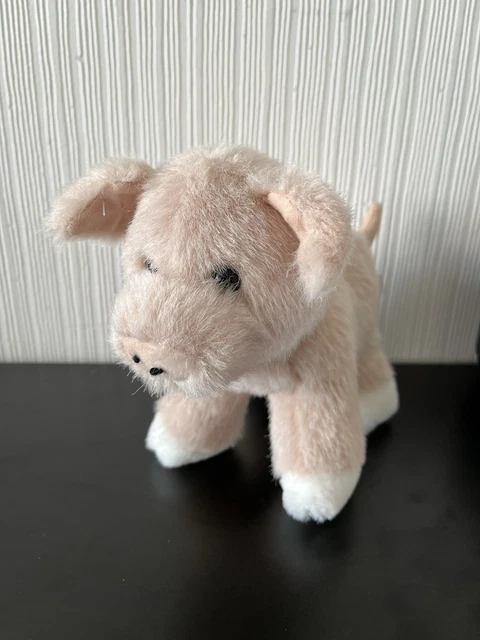 DOWMAN IMPORTS STANDING Pink Pig Plush Toy £10.24 - PicClick UK