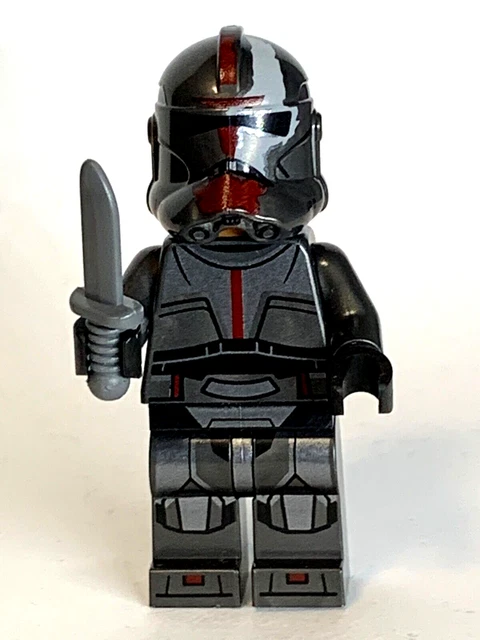 CLONE COMMANDO SERGEANT Hunter 2021 The Bad Batch, Minifigure Star Wars ...