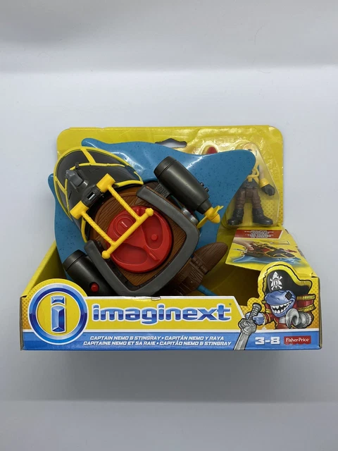 IMAGINEXT CAPTAIN NEMO and Stingray Toy £7.99 - PicClick UK