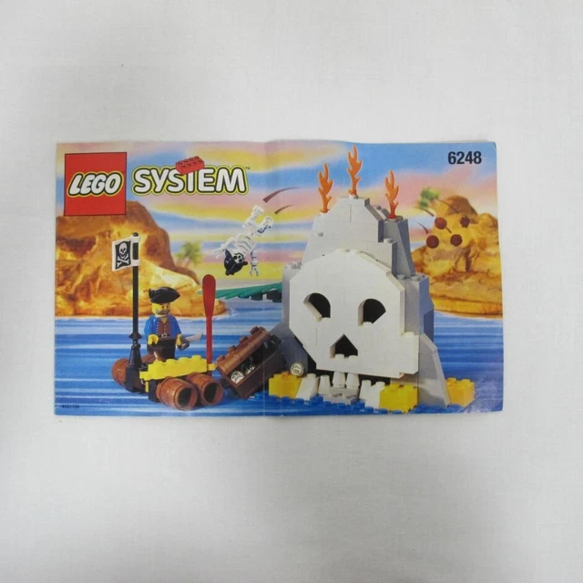 LEGO 6248, ISOLA del vulcano. Completo di istruzioni, senza scatola EUR ...