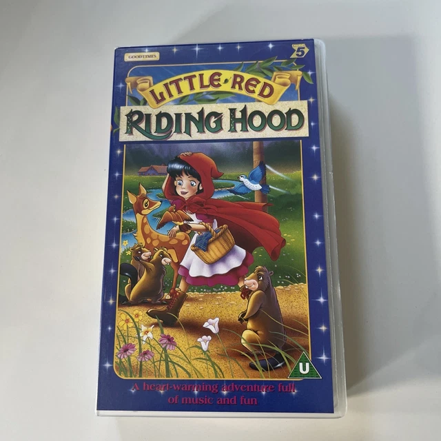 LITTLE RED RIDING Hood (VHS, 1998) Classic Retro Free P&P £8.50 ...