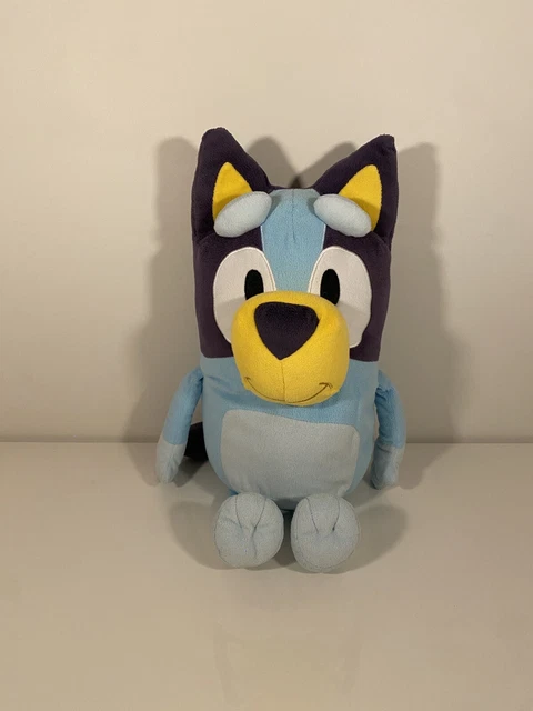 BLUEY LARGE SOFT Plush Stuffed Teddy Toy TV Dog Australia Kids Moose ...