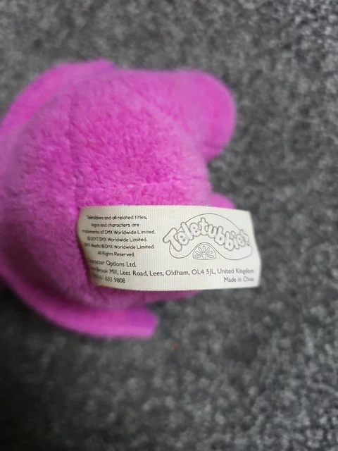 TIDDLYTUBBIES PING PURPLE Vinyl Plush Toy 2018 Teletubbies £9.70 ...