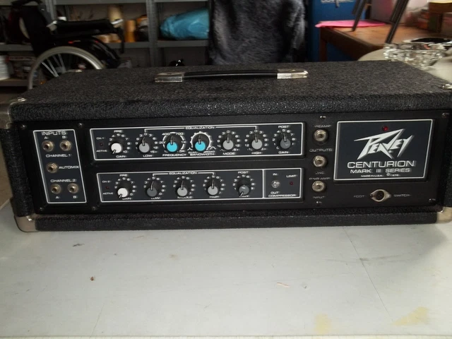 PEAVEY AMPLIFIER CENTURION Mark III Series 260C £88.71 - PicClick UK