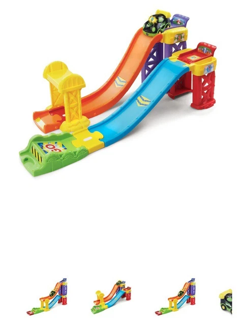 VTECH GO! GO! Smart Wheels 3-in-1 Launch & Play Raceway, Complete Set ...