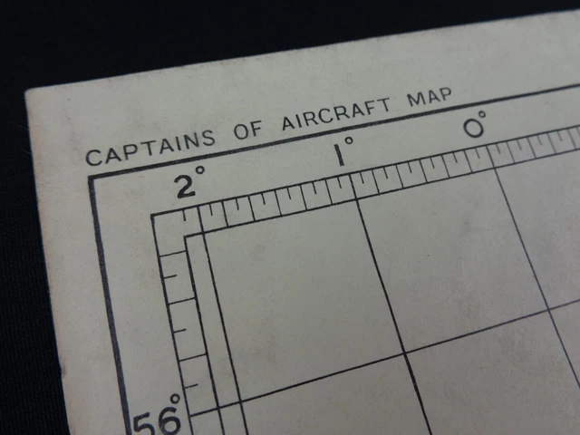 WW2 RAF &CAPTAINS of AIRCRAFT" map - WING COMMANDER (DFC) OPERATION ...