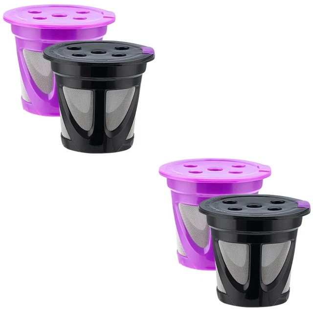 2 PCS COFFEE Machine Accessories Filter Conical Reusable Filters Basket ...