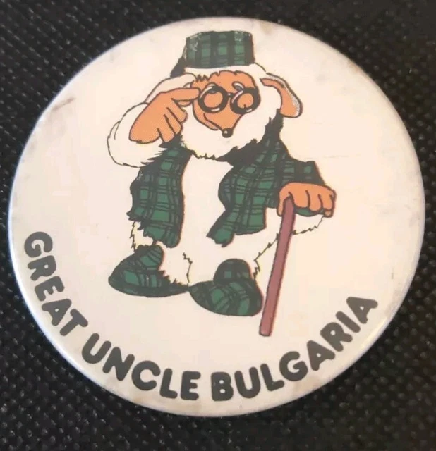 VINTAGE BBC CHILDREN’S Television Show The Wombles Uncle Bulgaria pin ...
