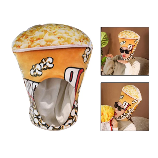 NOVELTY PLUSH POPCORN Hat Headdress Party Hats Cosplay £10.86 - PicClick UK