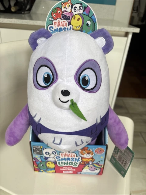 PIÑATA SMASHLINGS HUGGABLE Plush Soft Toys Series 1 - 30cm SANA PANDA £ ...
