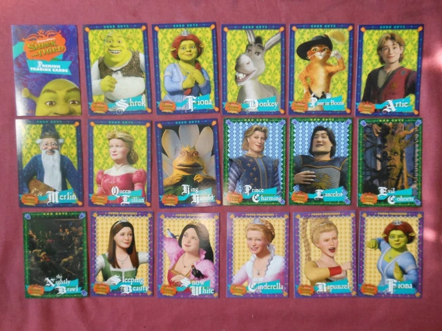 SHREK THE THIRD X72 card Base Set Inkworks 2007 VFN £4.99 - PicClick UK