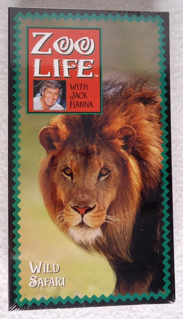 ZOO LIFE WITH Jack Hanna VHS Wild Safari Animals Nature Sealed New £7. ...