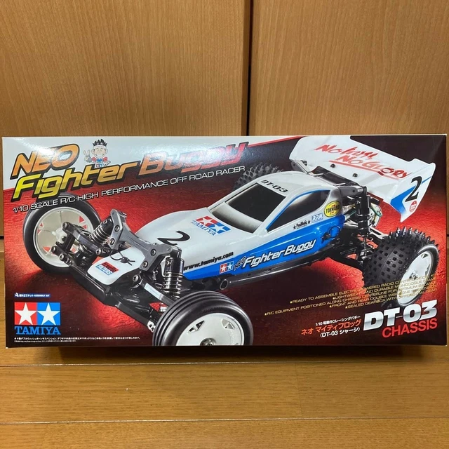 TAMIYA 1/10 ELECTRIC RC Neo Mighty Frog DT-03 Chassis £143.52 - PicClick UK