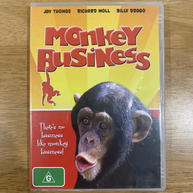 MONKEY BUSINESS 2011 Movie DVD Childrens Kids Family Jay Thomas Richard ...
