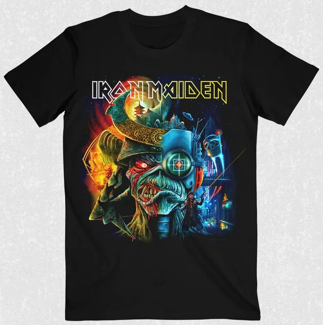 IRON MAIDEN OFFICIAL Merch Future Past 2023 Tour Shirt 3XL HybridEddie ...