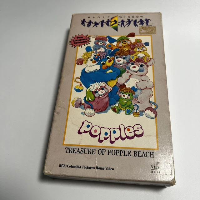 POPPLES - TREASURE of Popple Beach (VHS, 1986) RCA £13.79 - PicClick UK