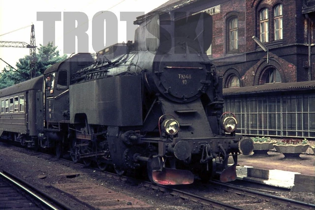 35MM SLIDE PKP Poland Railways Steam Loco TKt48 10 c1976 Original Polish £4.97 - PicClick UK