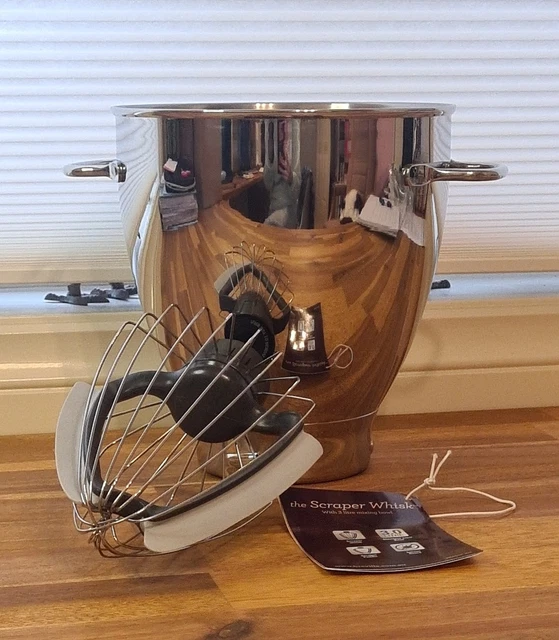 BREVILLE BBA600 SCRAPER Whisk And 3 Litre Mixing Bowl Set $40.00 ...