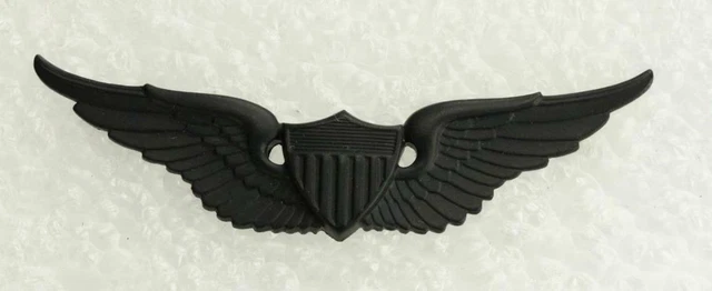 US MILITARY QUALIFICATION Badge ARMY Uniform Aviator WINGS Subdued ...
