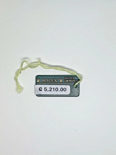 ROLEX 179173 TAG Hang Tags Swimpruf Showecase Green Porta Prezzo ...