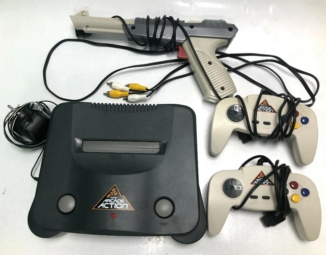 MEGA ARCADE ACTION Argo TV Game System Console With Controllers #945 £8 ...