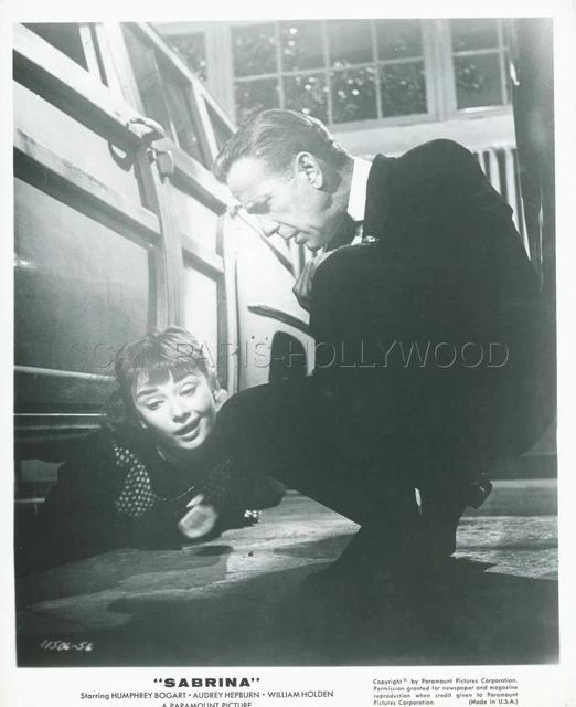 AUDREY HEPBURN HUMPHREY Bogart Sabrina 1954 Photo Original #13 EUR 99,99 - PicClick FR