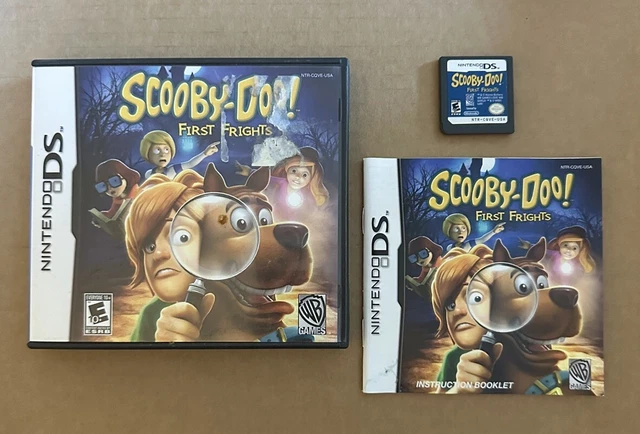 SCOOBY-DOO FIRST FRIGHTS (Nintendo DS, 2009) Complete With Game & Case ...
