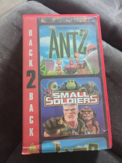 ANTZ AND SMALL Soldiers VHS Video Tape Cassette Back2back Video £4.87 ...