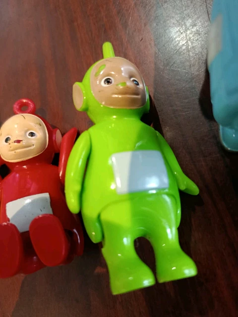 TELETUBBIES HOME HILL House Figures Po Laa La Dipsy Tinky Great Cake ...