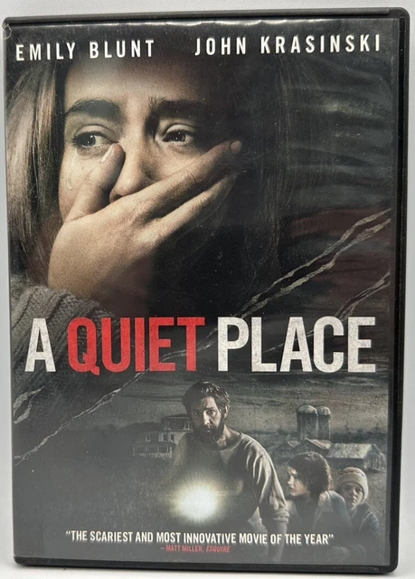 A QUIET PLACE DVD Widescreen Emily Blunt John Krasinski 2018 £6.47 ...