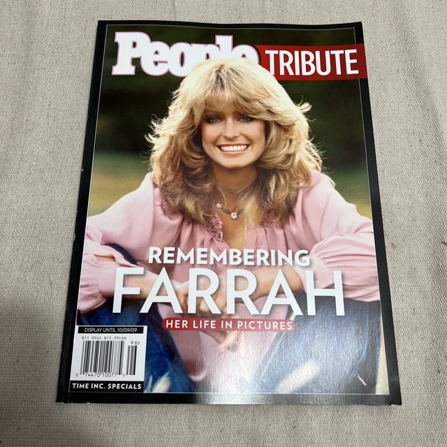PEOPLE TRIBUTE MAGAZINE October 2009 Farrah Fawcett Remembering UNREAD ...