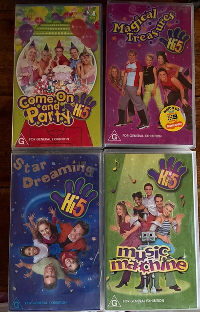 VINTAGE HI-5 ORIGINAL Cast VHS Bundle $49.99 - PicClick AU