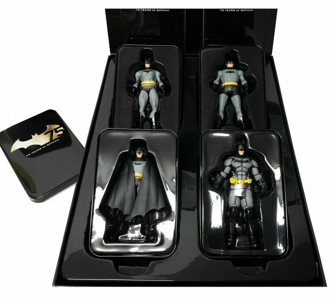 DC COMICS BATMAN: 4-Pack Metal Boîte Set 1 Action Figures 75th ...