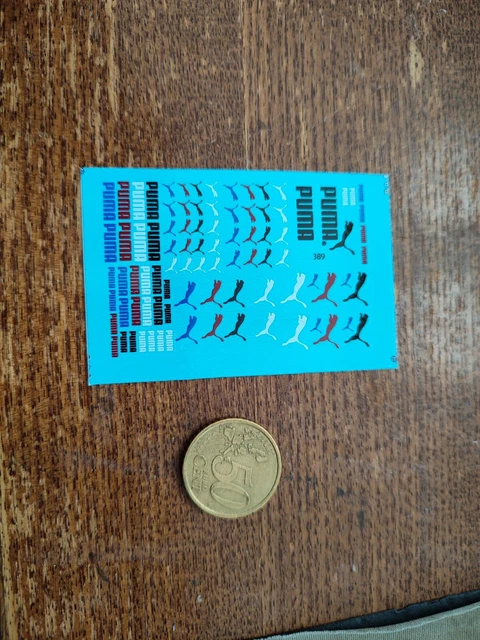 ANTIQUE WRC PUB Rally Puma Logo Decals 1/43 1/32 £6.16 - PicClick UK