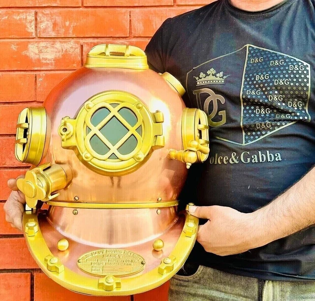 CASQUE DE PLONGÉE sous-marine nautique | Casque de plongée US Navy Mark ...